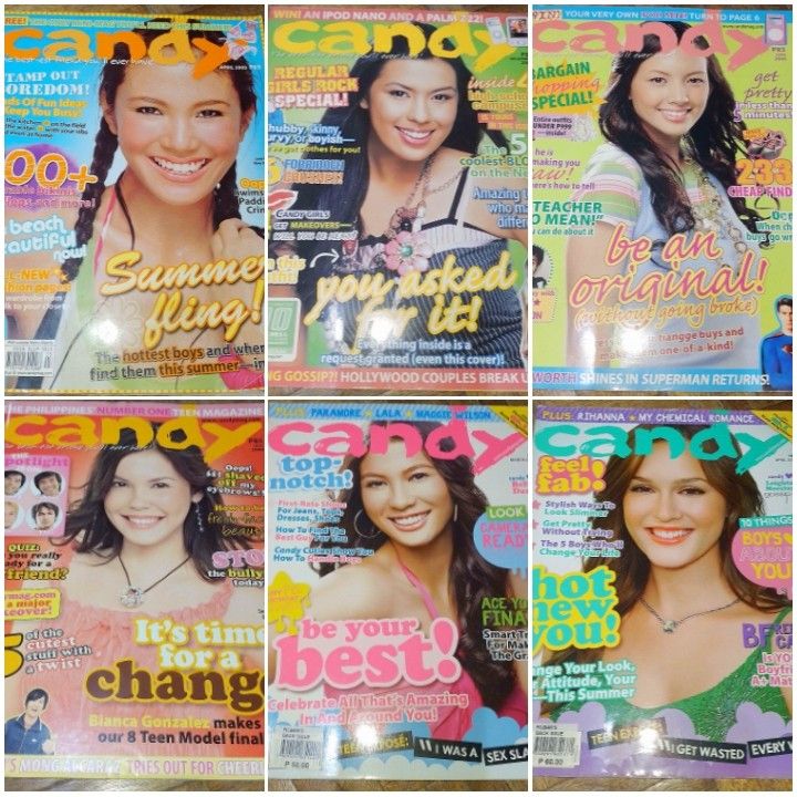 Candy Magazine Bundle Isabel Oli, Nikki Gil, Ellen Adarna, Bianca ...