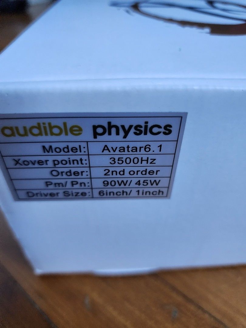 Car Speaker Audible Physics Avatar 6.1 Mid Bass, Audio, Soundbars ...