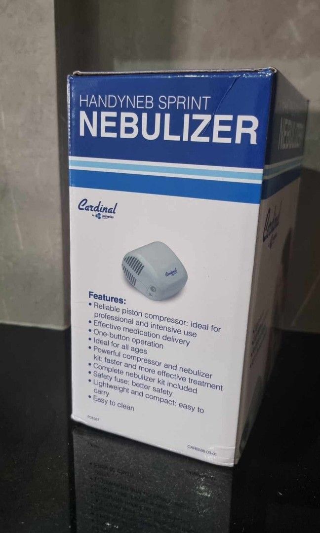 Cardinal Handyneb Piston Type Nebulizer, Health & Nutrition, Medical ...