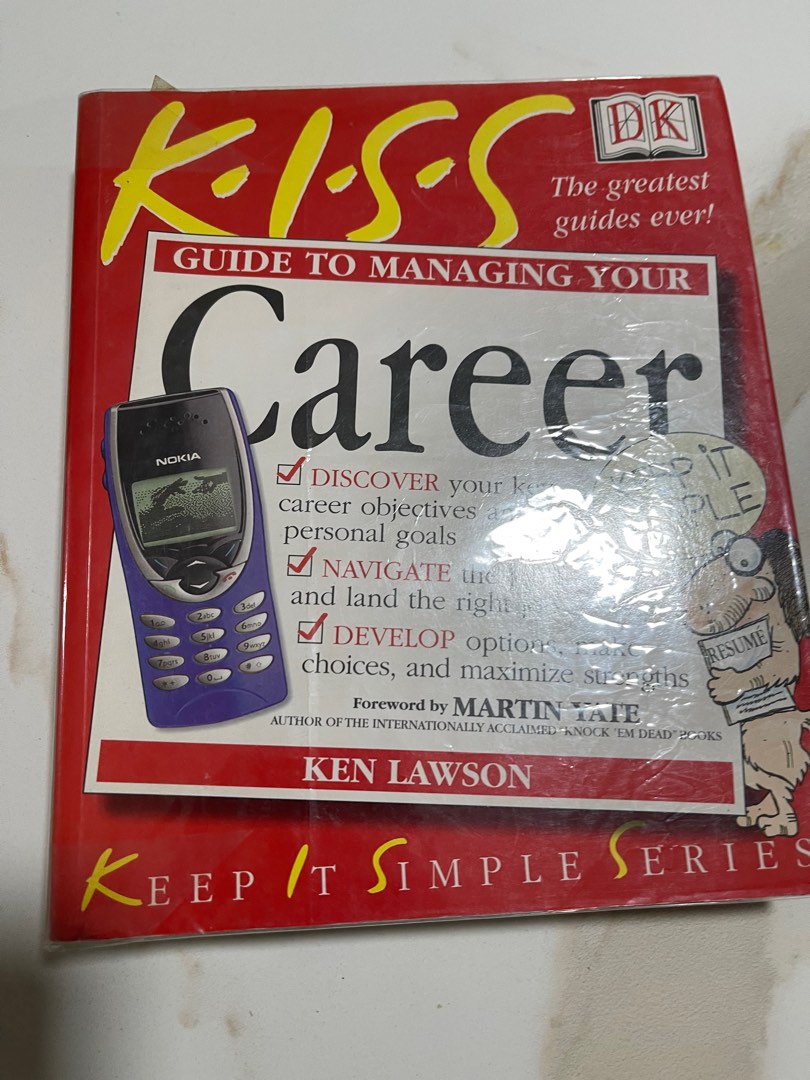 Career Book keep it simple 250 thick book colored pages, Hobbies & Toys, Books & Magazines ...