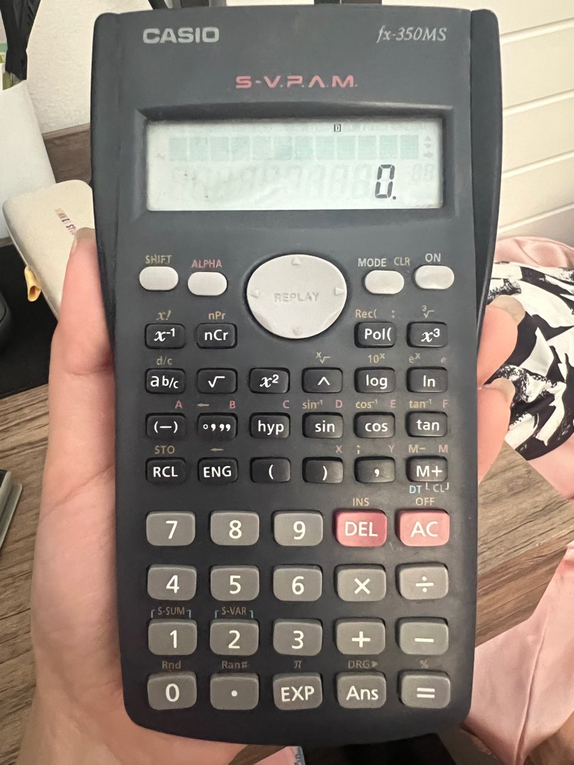 Casio fx-350MS Scientific Calculator, Computers & Tech, Office ...