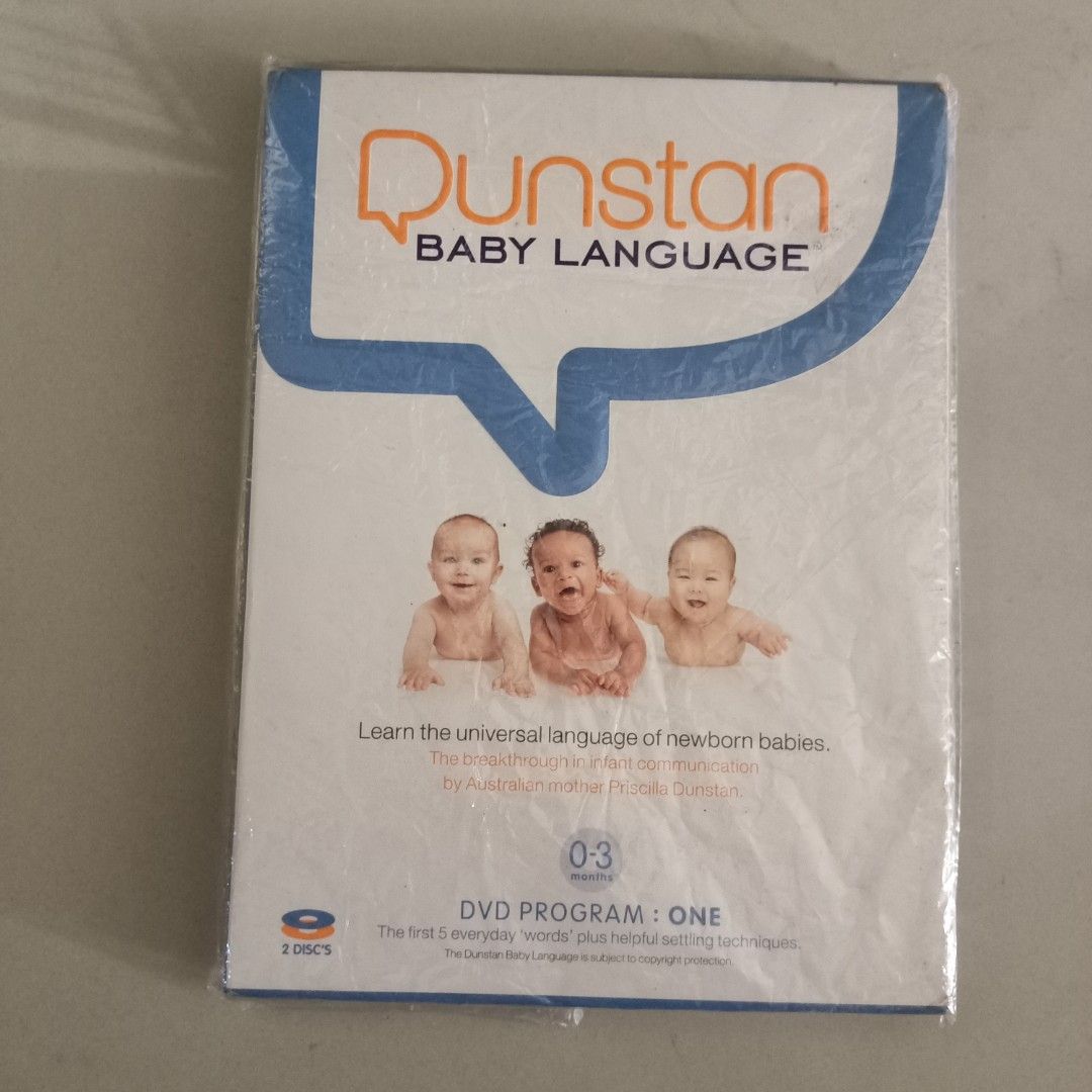 CD audio lagu anak bayi balita Dunstan Baby language, Musik & Media, CD ...