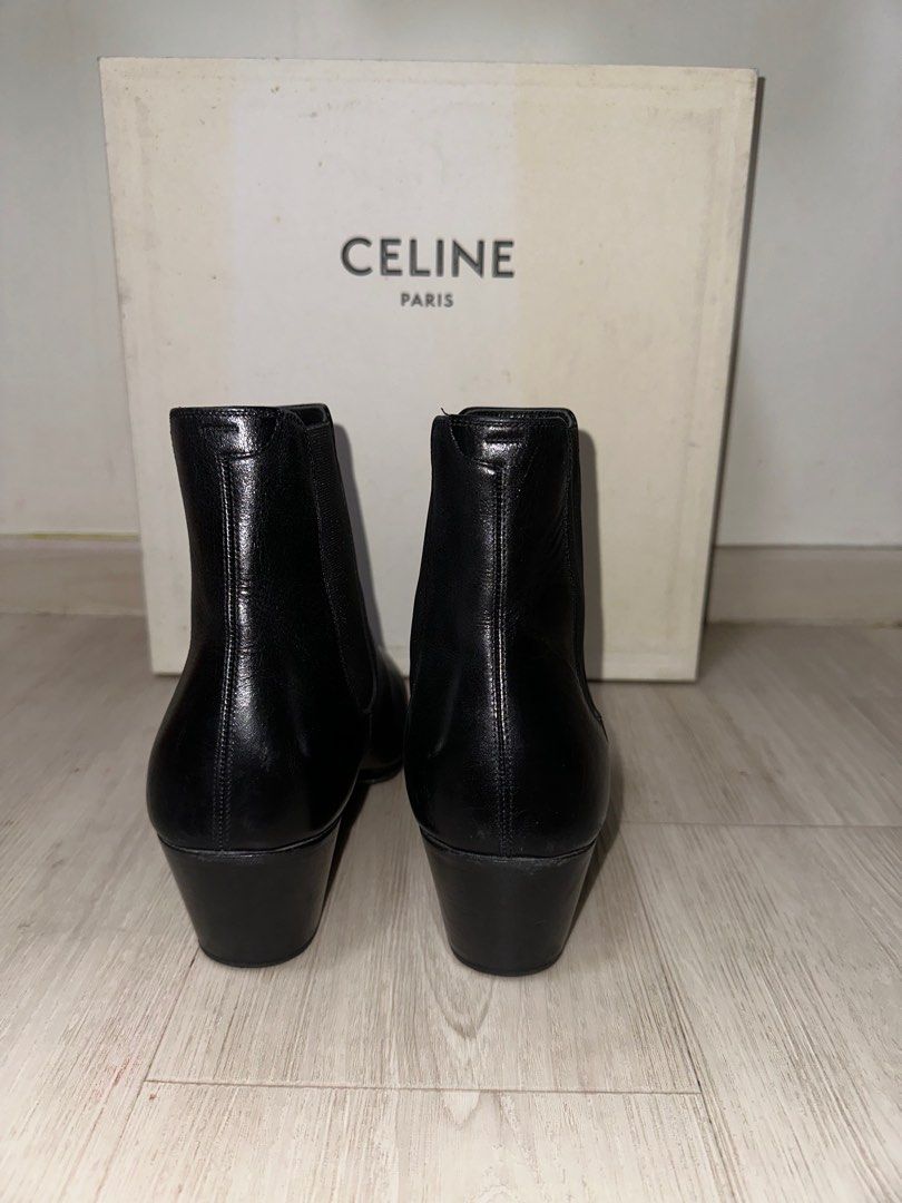 Celine Jacno Chelsea Boot in Black, Women's Fashion, Footwear, Boots on ...