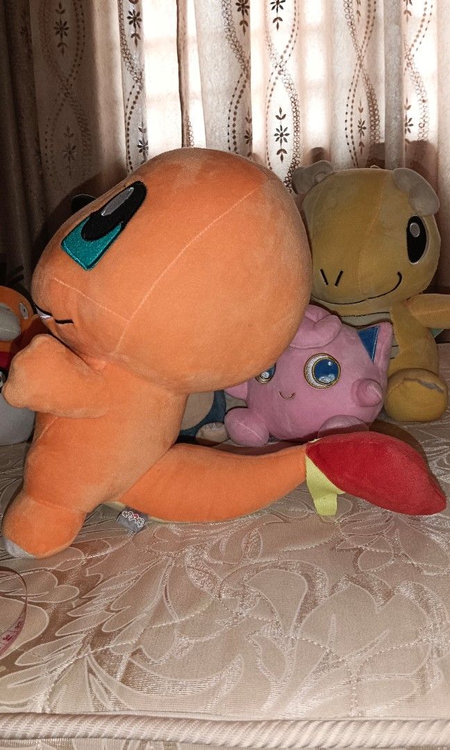 Charmander big size plush Pokemon, Hobbies & Toys, Toys & Games on ...