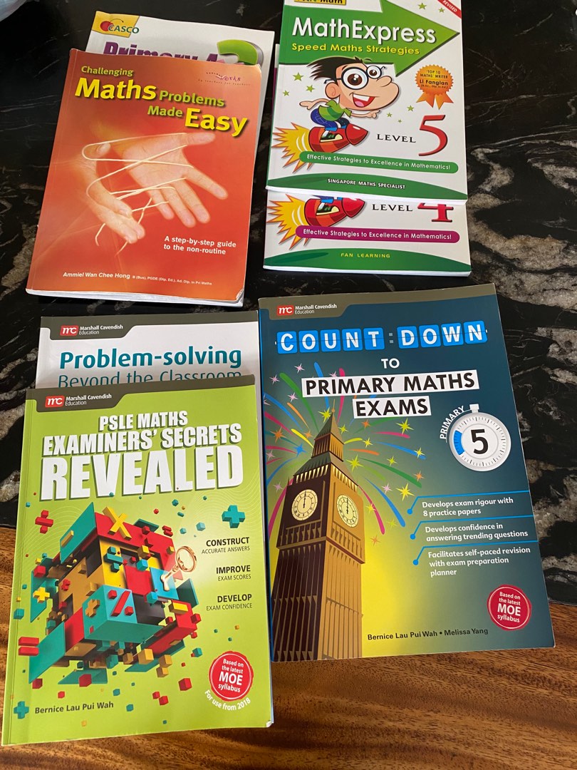 Cheap Bundle P5-6 Speed math and math assessment, Hobbies & Toys, Books ...