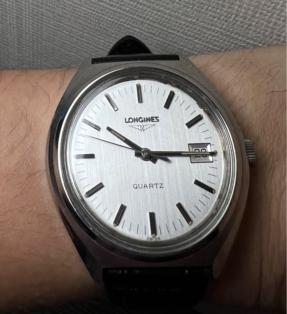 Longines 36mm from the 1980s, Luxury, Watches on Carousell