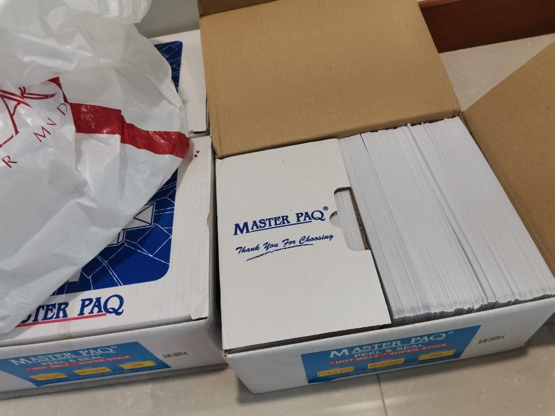 Cheapest Brand New Master Paq Peel & Seal No Window White Envelope (110 ...