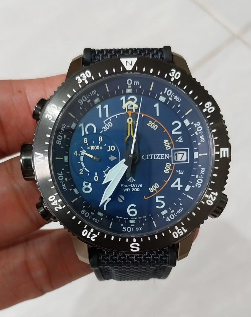 Citizen Altichron BN4055-19L Titanium Limited Edition, Men's Fashion ...