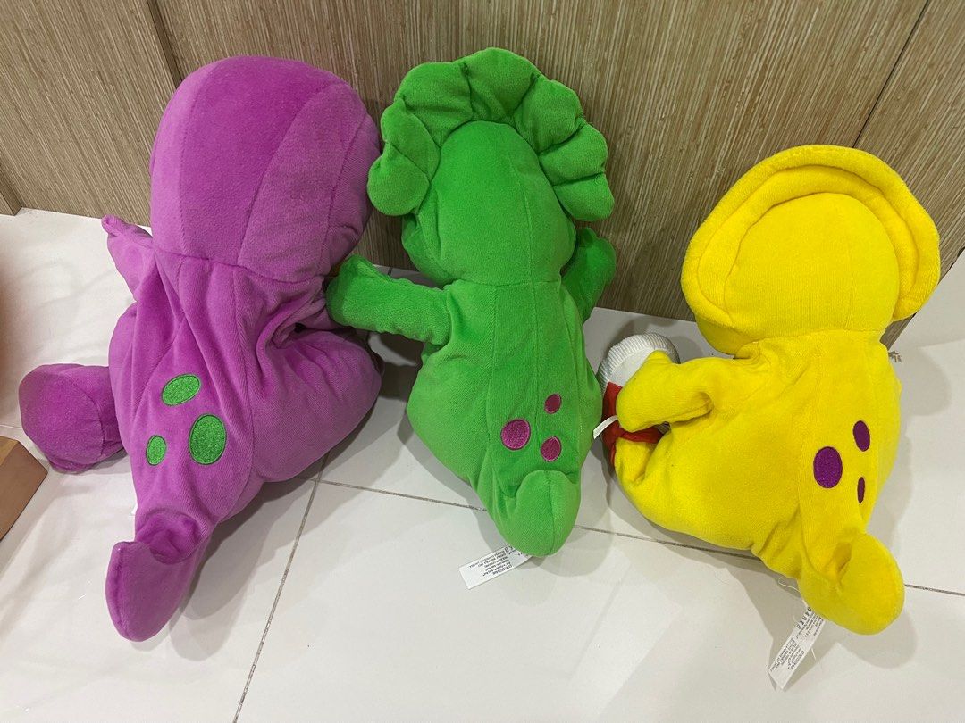 Classic Barney BJ & Baby Bop, Hobbies & Toys, Toys & Games on Carousell