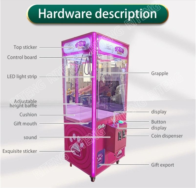 Claw Kit Doll Parts Motherboard Arcade Crane Machine, Hobbies & Toys ...