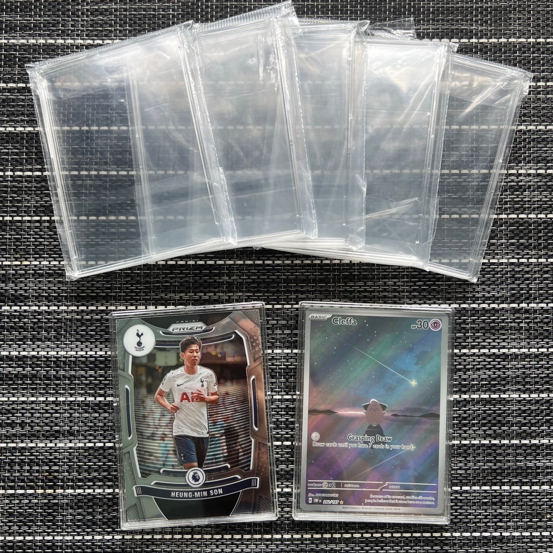 Clear Pokemon/Panini Card Shell/display holder, Hobbies & Toys, Toys ...