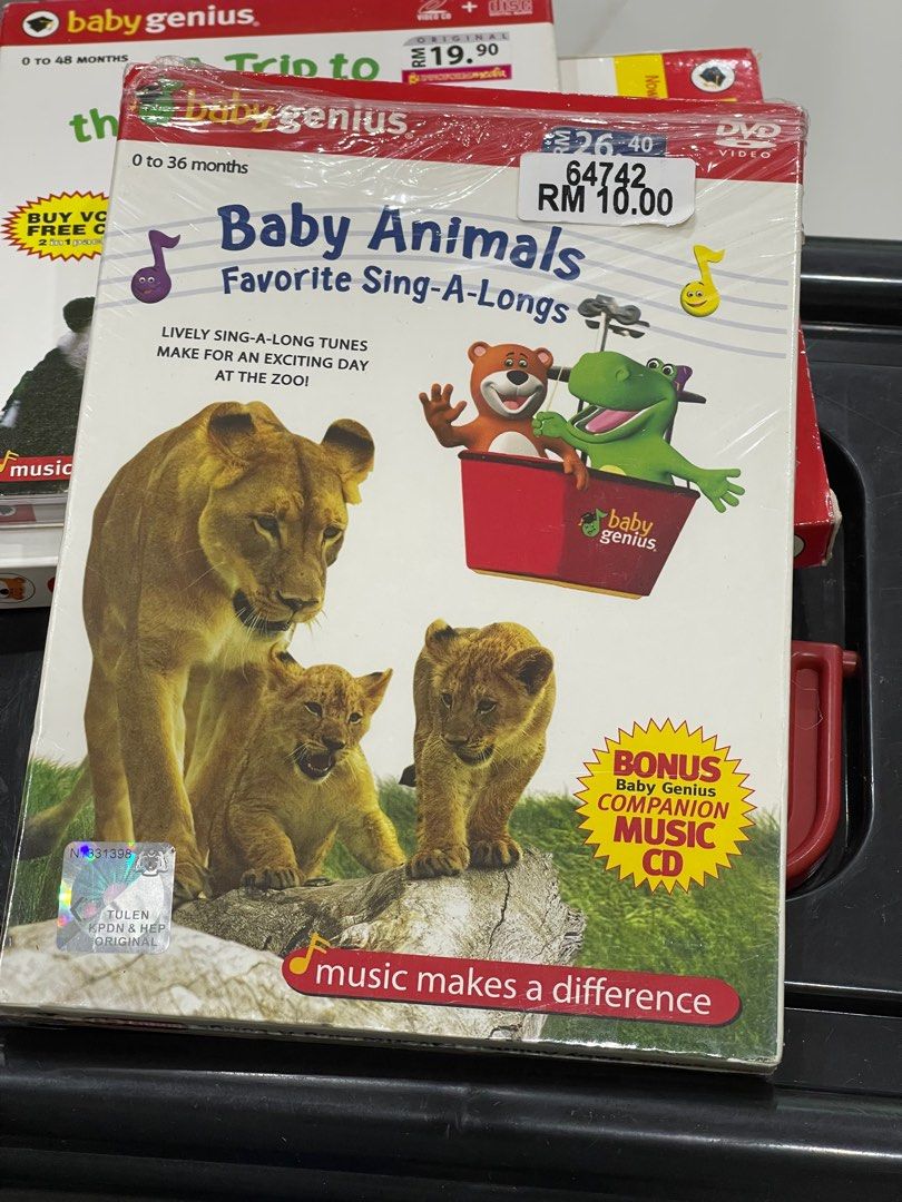 Clearance Baby Genius children education dvd, Hobbies & Toys, Music ...