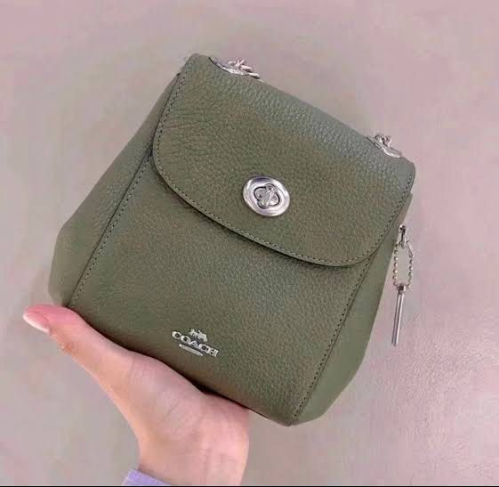 Coach Convertible Backpack Army Green, Luxury, Bags & Wallets on Carousell