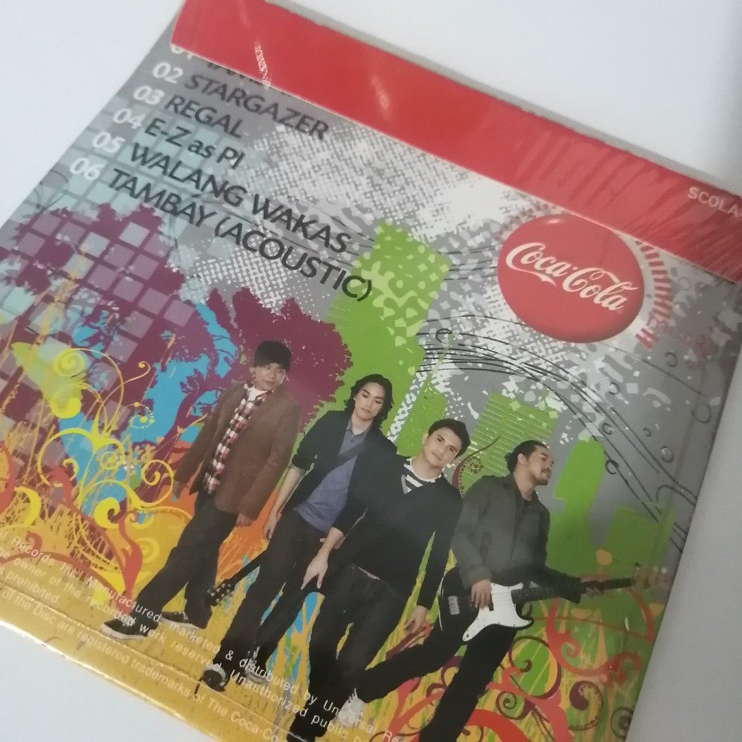 Collectible Coca-Cola Music CD: Sponge Cola Tambay, Hobbies & Toys ...