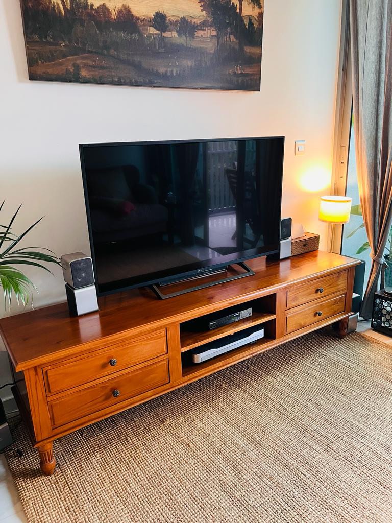 colonial style tv console, Furniture & Home Living, Furniture, TV ...