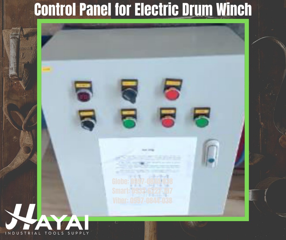 Control Panel for Electric Drum Winch, Commercial & Industrial ...