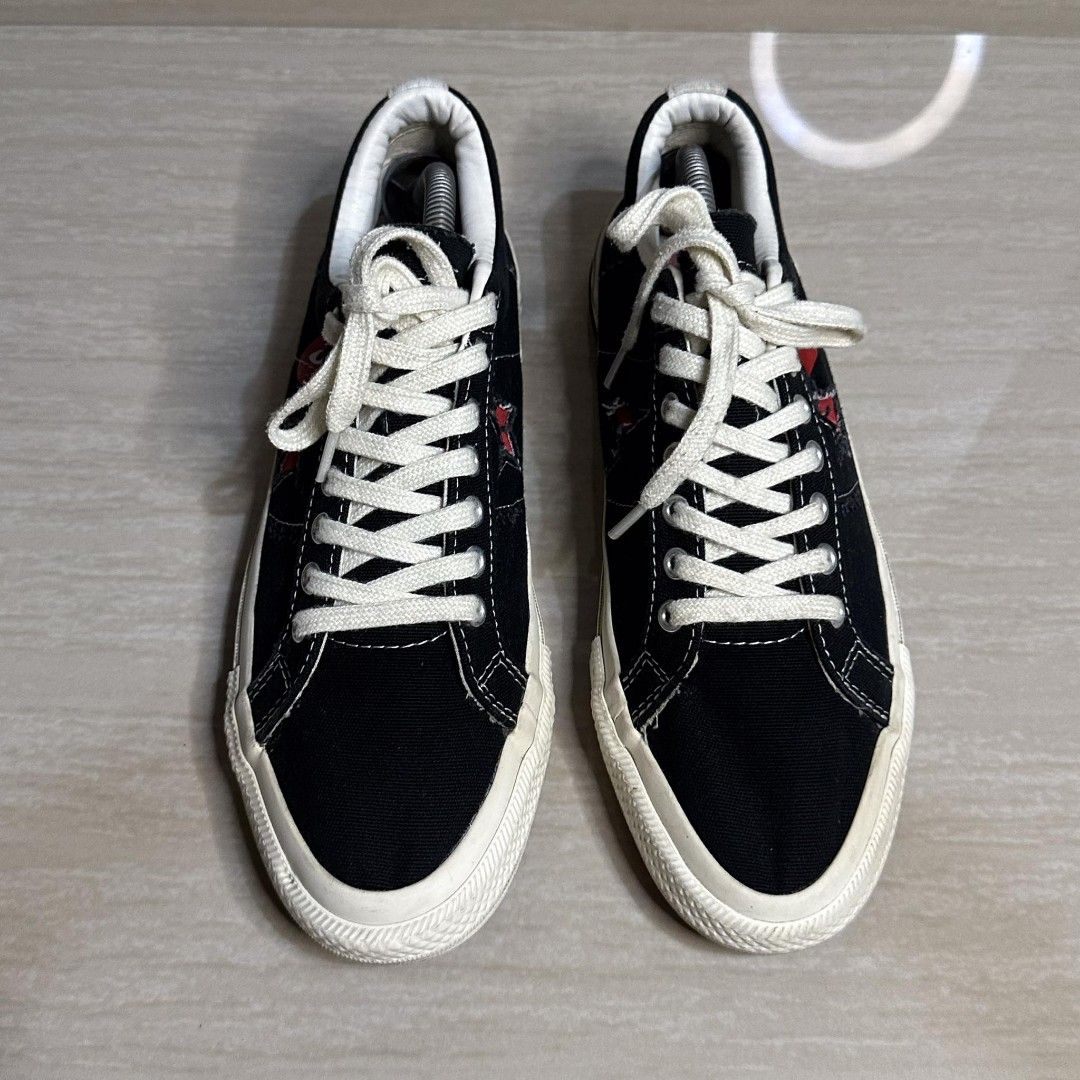 Converse One Star x CDG, Men's Fashion, Footwear, Sneakers on Carousell