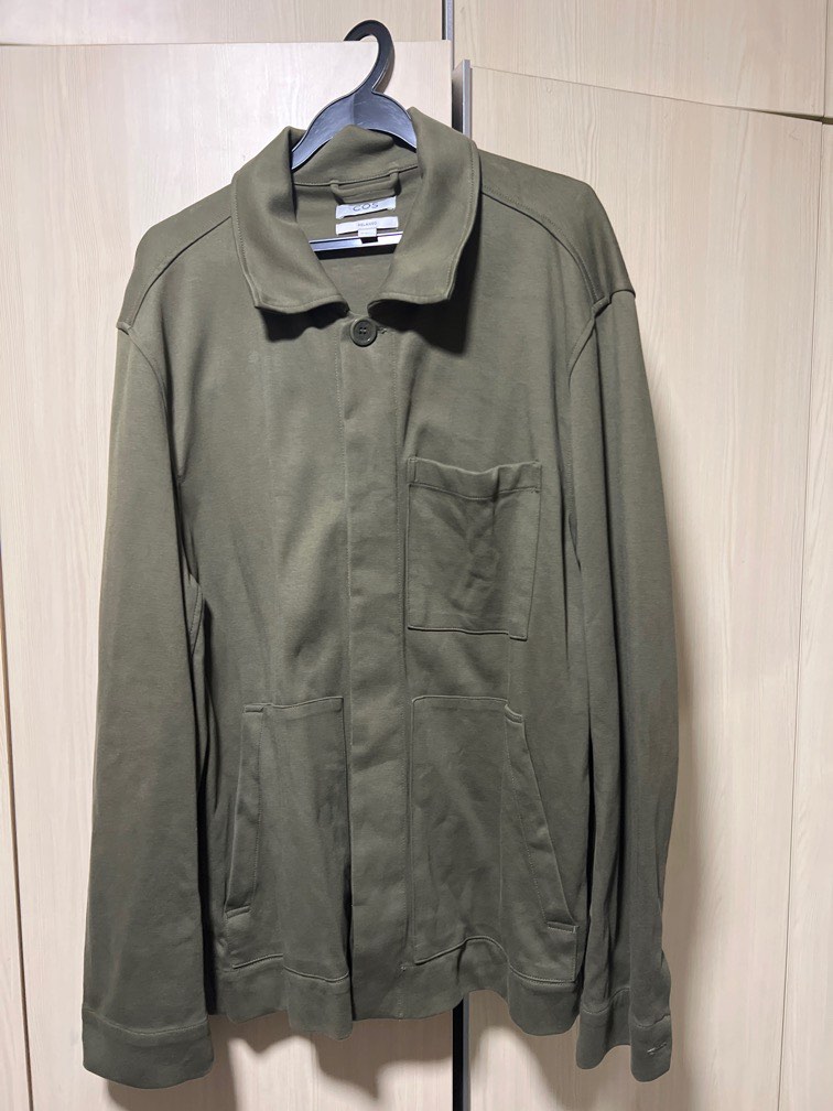 COS green jacked - relaxed fit, Men's Fashion, Coats, Jackets and ...