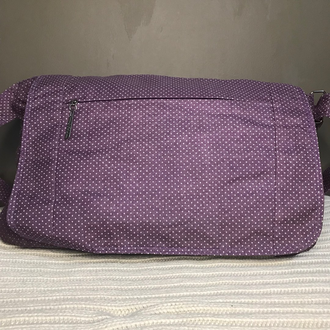 COSE VIOLET MESSENGER SCHOOL BAG LAPTOP BAG, Women's Fashion, Bags ...