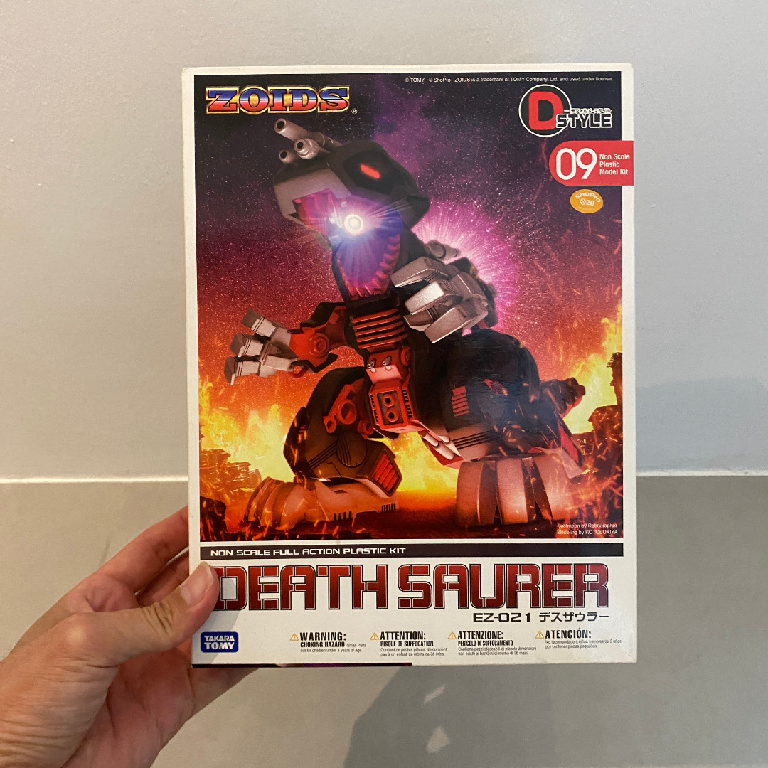 Deathsaurer Zoids D-Style EZ 021 Model Kit Deformed Takara Tomy MISB ...