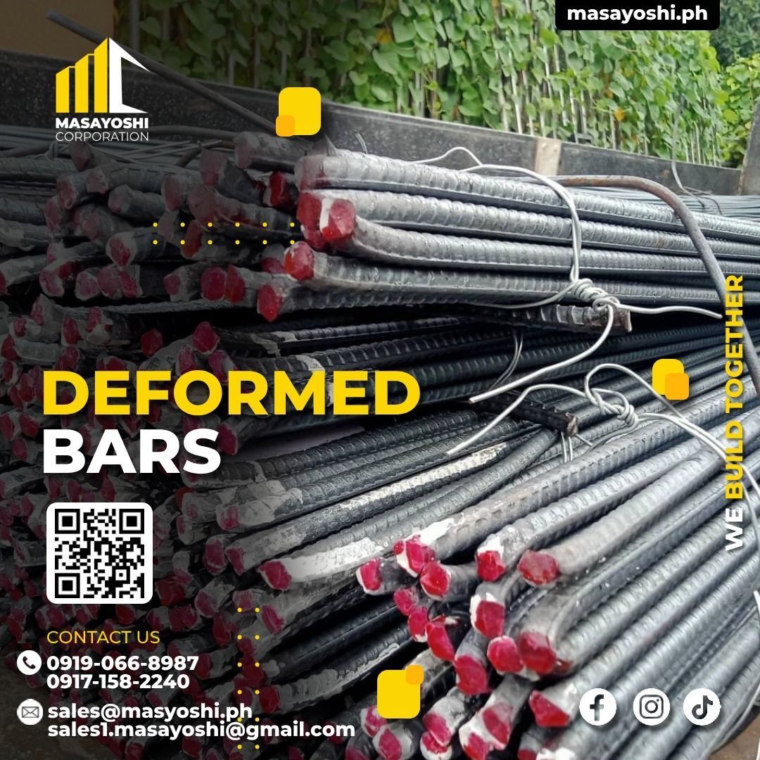 Deformed Bar 8mm x 6m | Rebar | Reinforcement Bar | Steel Bars | RSB ...