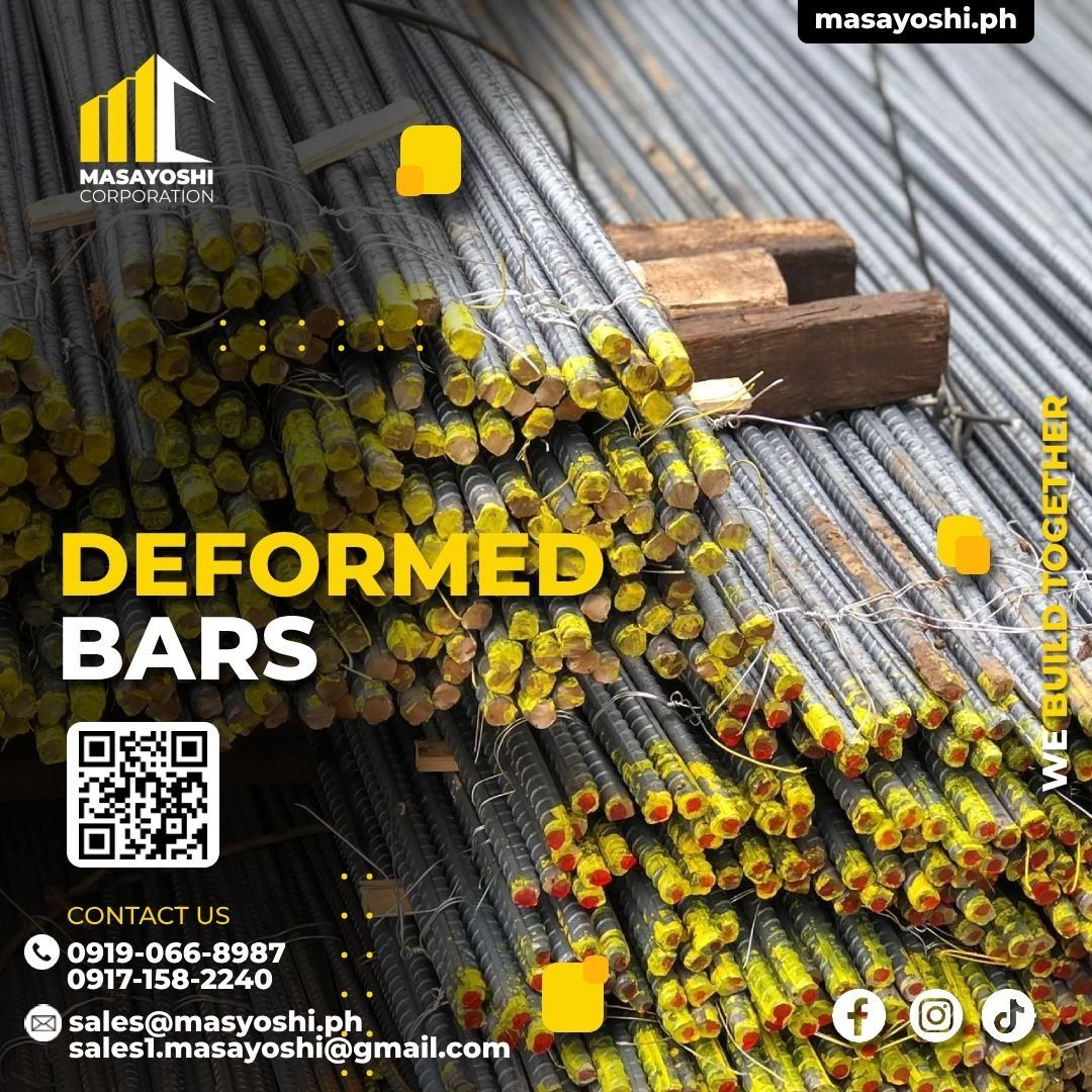 Deformed Bar 8mm x 6m | Reinforcement Bar | Steel Bars | Rebar | RSB ...