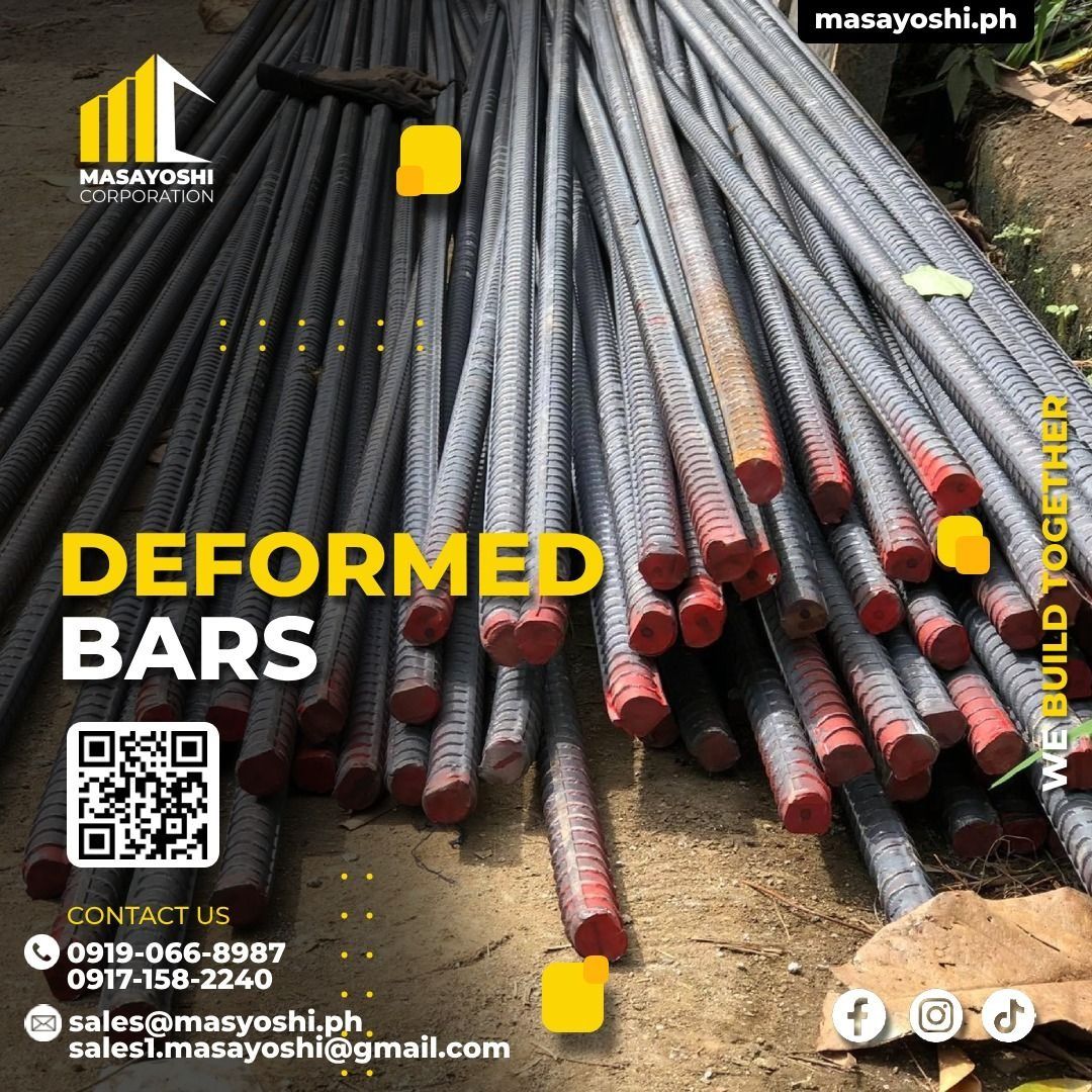 Deformed Bar 9mm x 6m | Rebar | RSB | Deform Bar | Reinforcement Bar ...