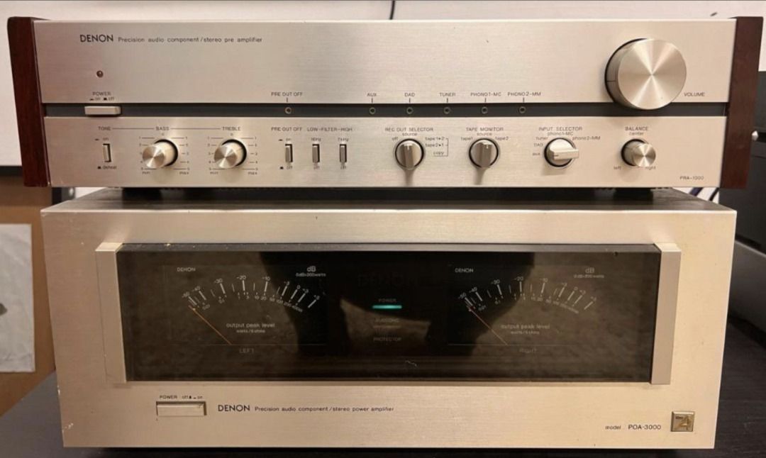 DENON PRA-1000 PREAMPLIFIER, Audio, Soundbars, Speakers & Amplifiers on ...