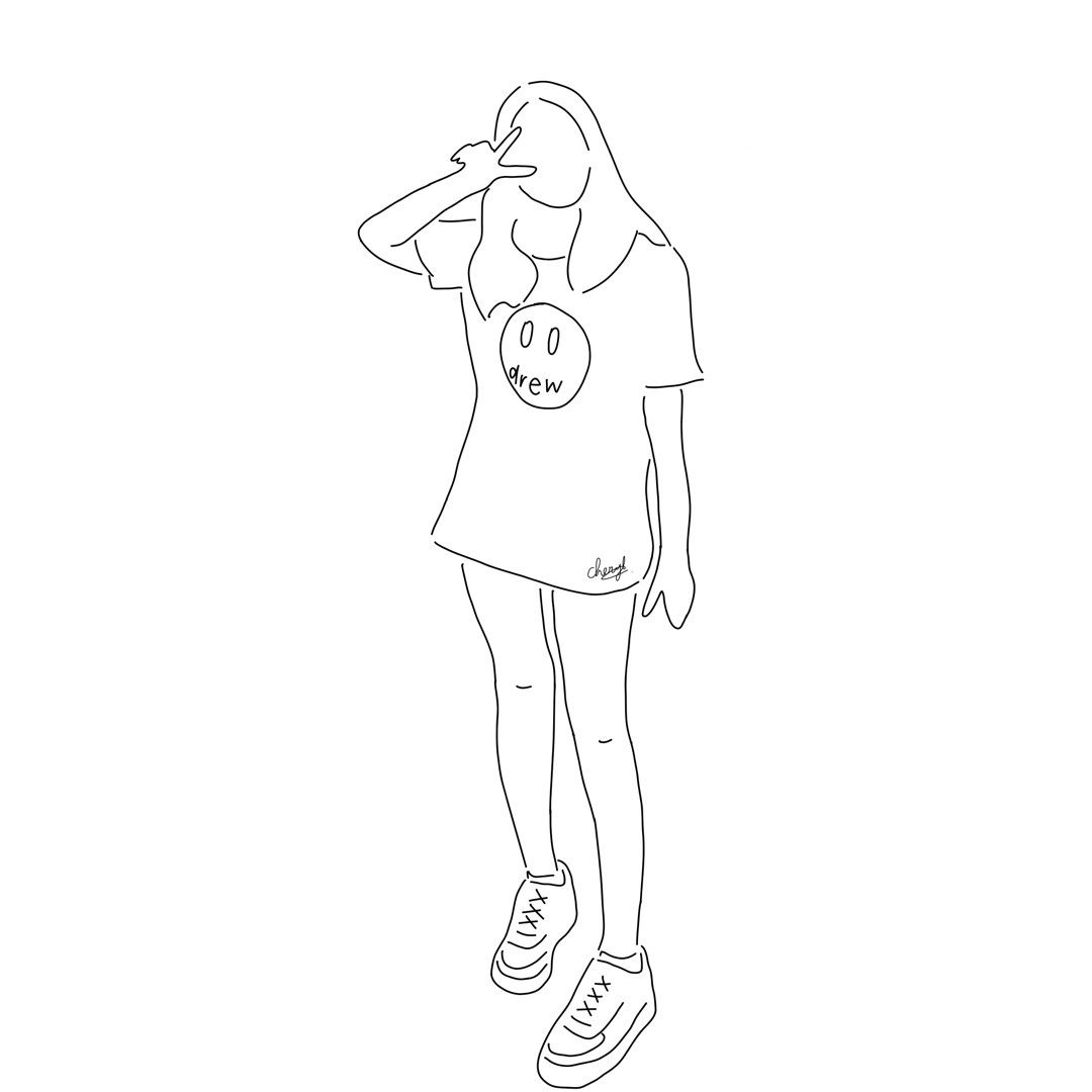 Digital Line Art Illustration, Hobbies & Toys, Stationery & Craft, Art ...