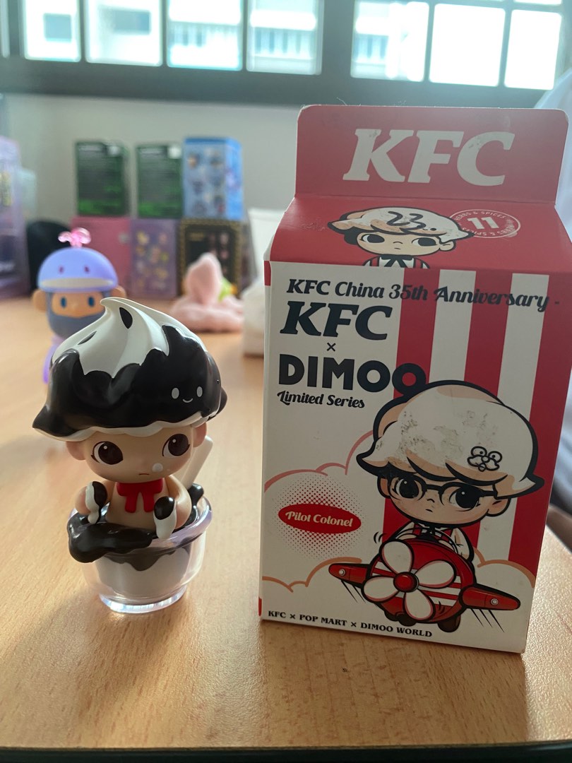 Dimoo kfc limited series, Hobbies & Toys, Toys & Games on Carousell