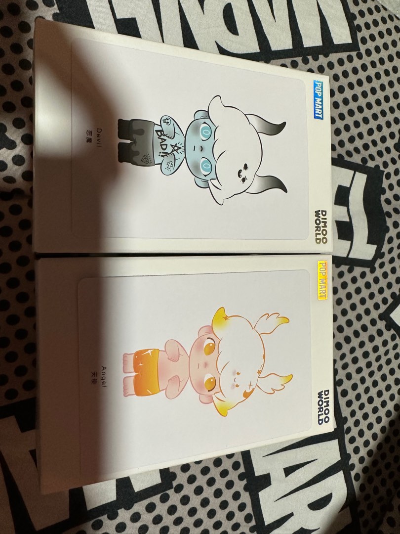 Dimoo Retro - Angel and Devil, Hobbies & Toys, Toys & Games on Carousell