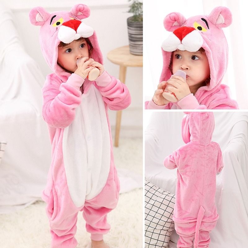 Dinosaur Pikachu Giraffe Onesies Kids Children Animal Cartoon Pajamas ...