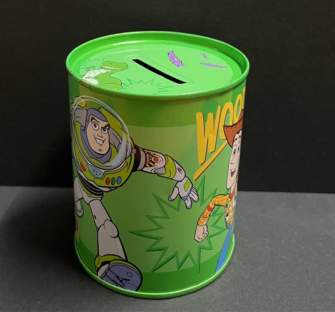 Disney Pixar Toy Story Tin Bank Coin, Hobbies & Toys, Toys & Games on ...