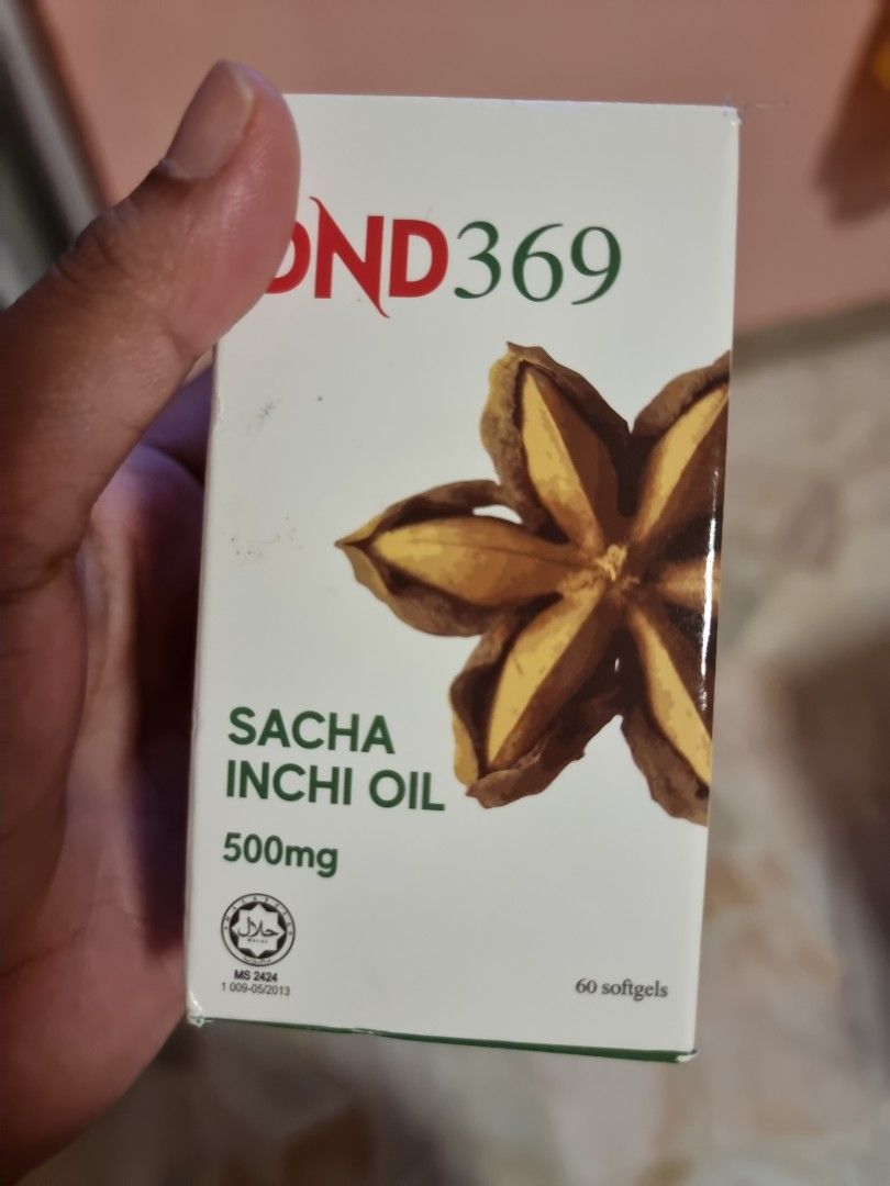 DND369 SACHA INCHI OIL, Health & Nutrition, Health Supplements, Health ...
