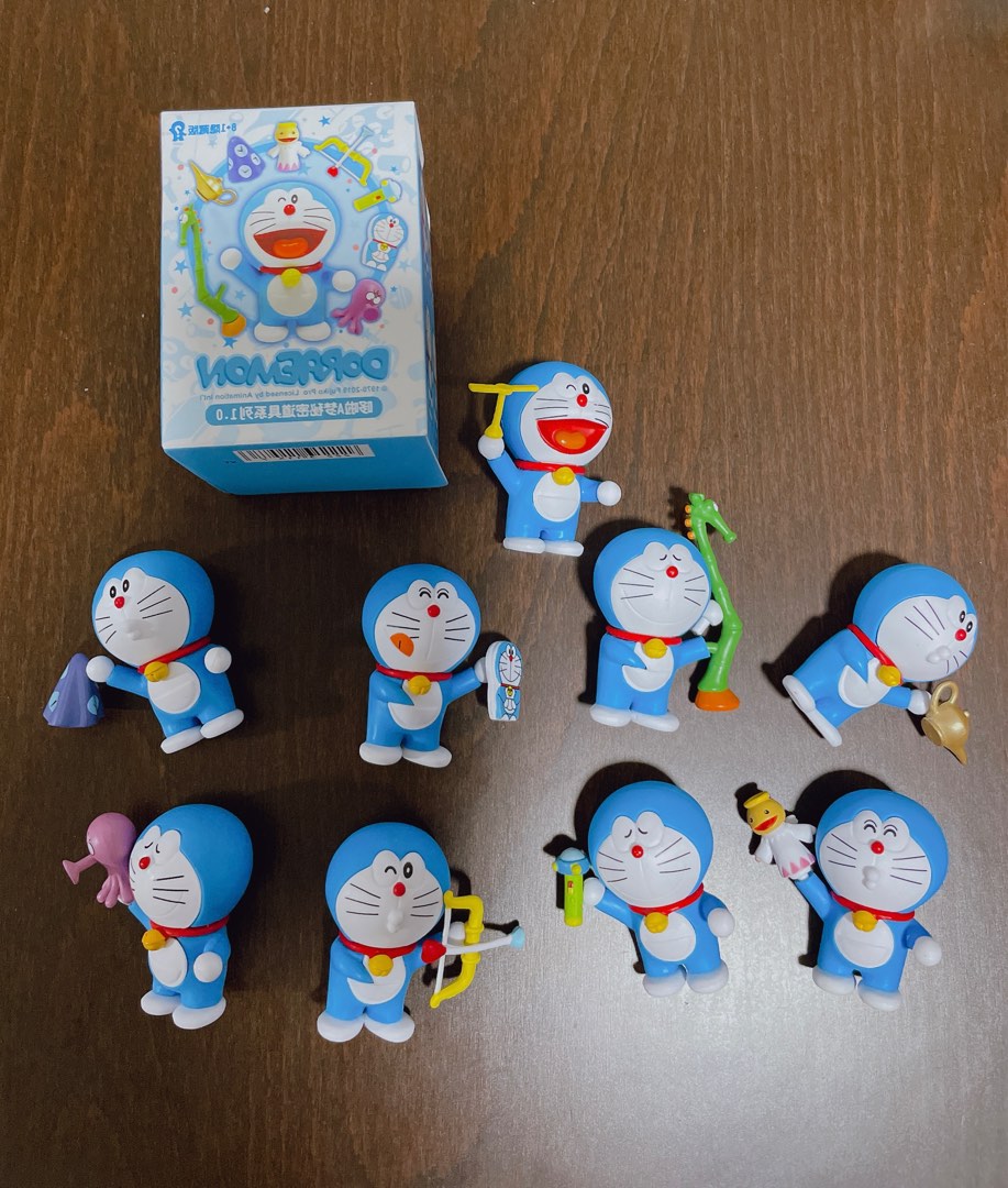 Doraemon figurines, Hobbies & Toys, Toys & Games on Carousell