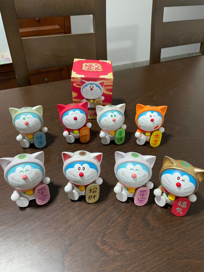 Doraemon figurines Good fortunes and blessing (individual boxes ...