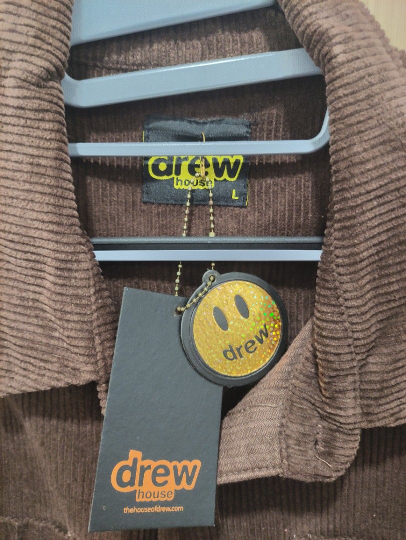 Drew Brown Corduroy Shirt, Men's Fashion, Tops & Sets, Formal Shirts on ...