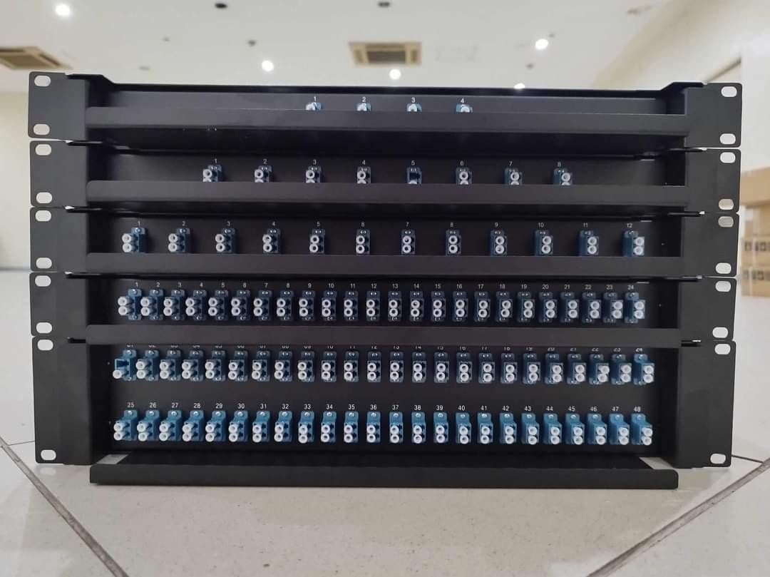 D-TECH LC ODF- Optical Distribution Frame with LC/UPC Pigtail - Rackmount, Computers & Tech ...