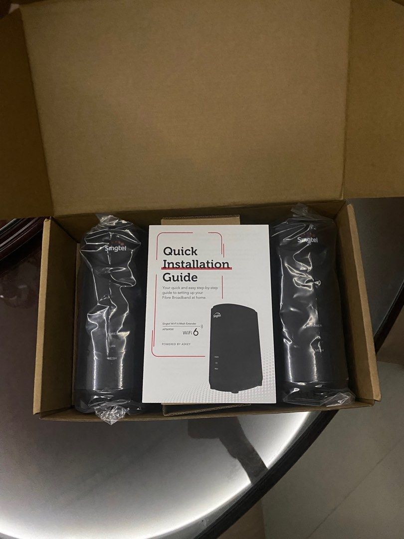 Dual-Pack!!! Singtel wifi 6 Mesh Extender Model AP5690W, Computers ...