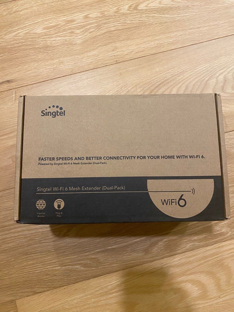 Dual-Pack!!! Singtel wifi 6 Mesh Extender Model AP5690W, Computers ...