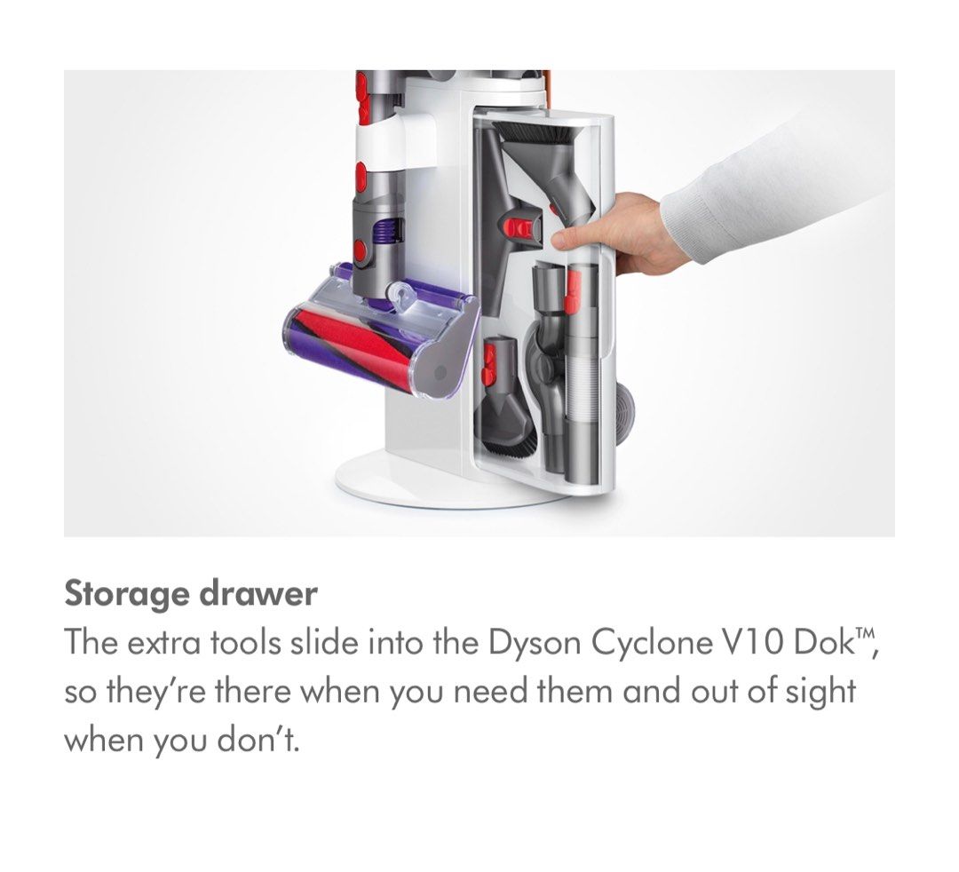 Dyson Cyclone V10 Dok™, TV & Home Appliances, Vacuum Cleaner & Housekeeping on Carousell