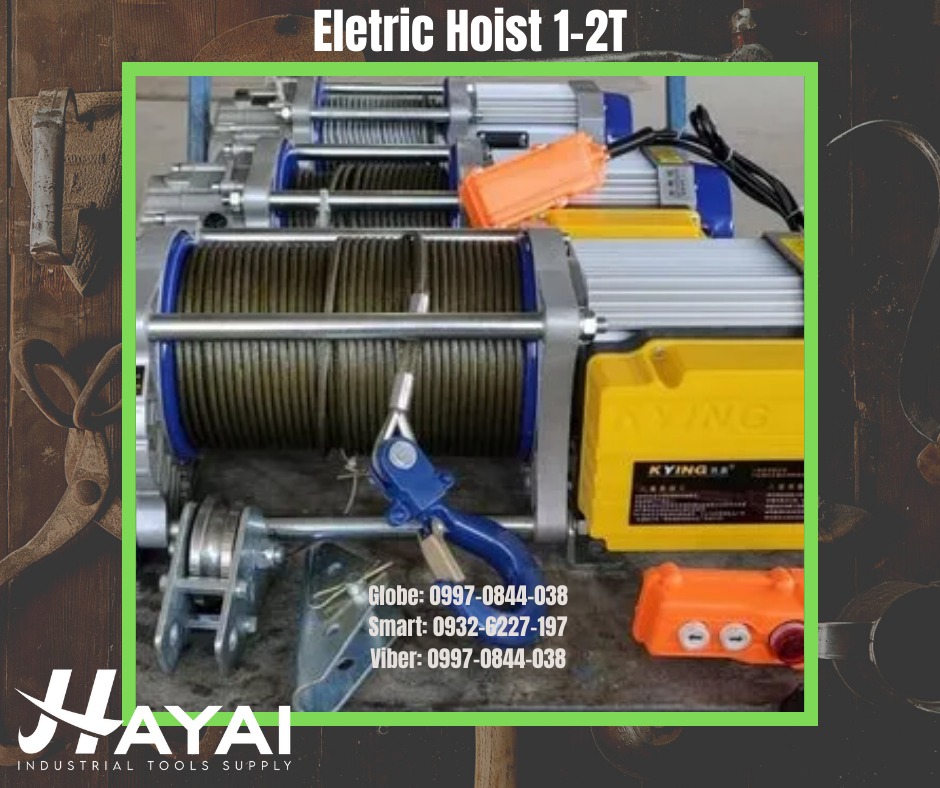 Electric Hoist 1-2T, Commercial & Industrial, Industrial Equipment on ...