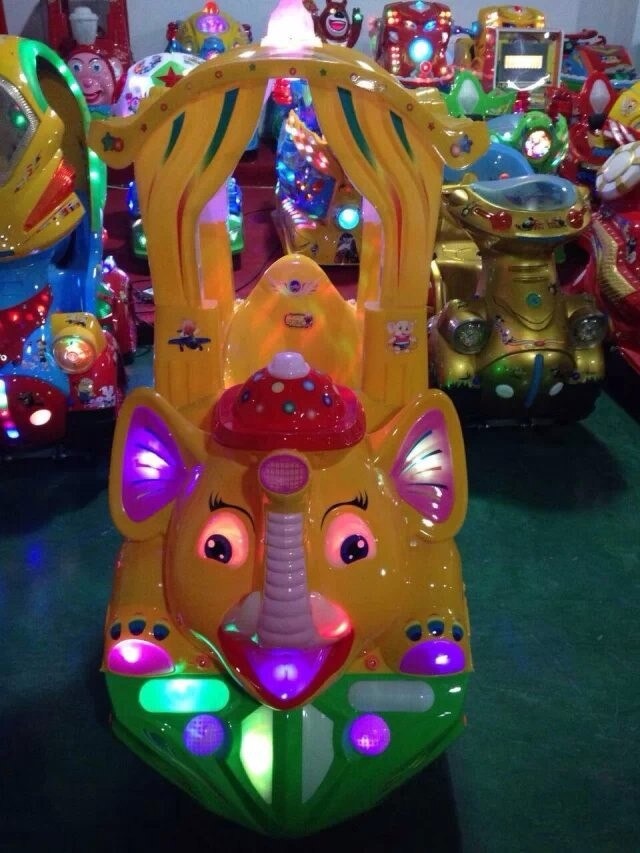 Elephant Train coin operated kiddie rides, swing machine, Sports ...