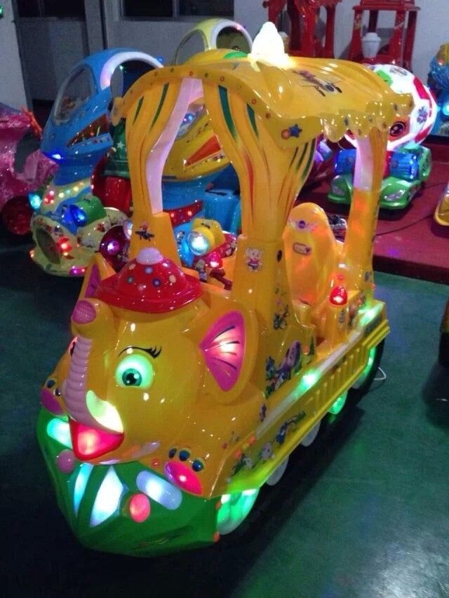 Elephant Train coin operated kiddie rides, swing machine, Sports ...