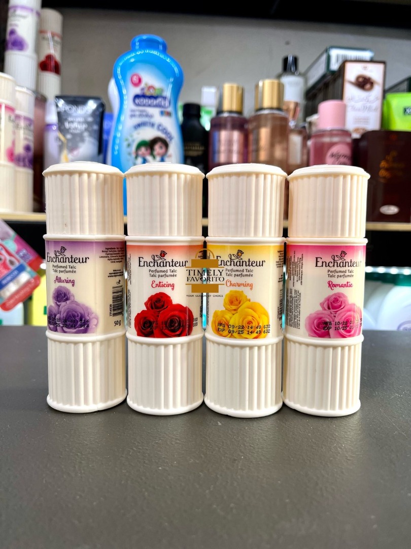 Enchanteur Charming/Alluring/Enticing/RomanticPerfumed Talcum Powder ...