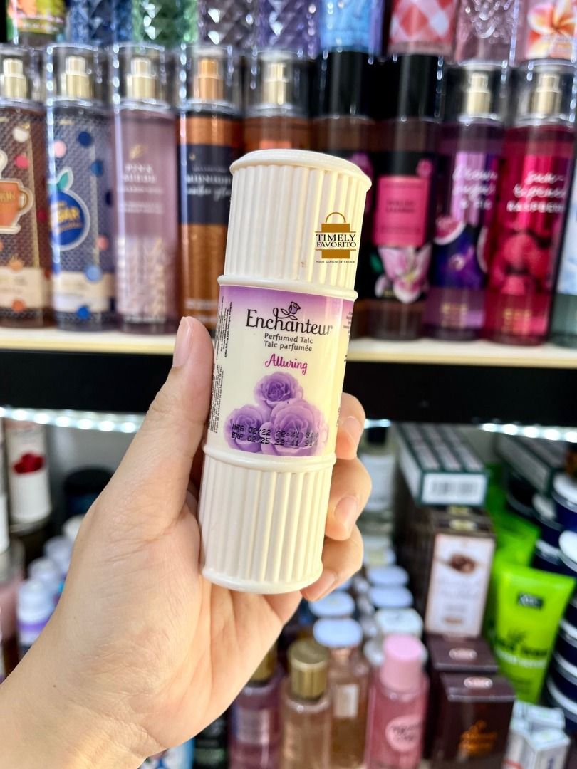 Enchanteur Charming/Alluring/Enticing/RomanticPerfumed Talcum Powder ...