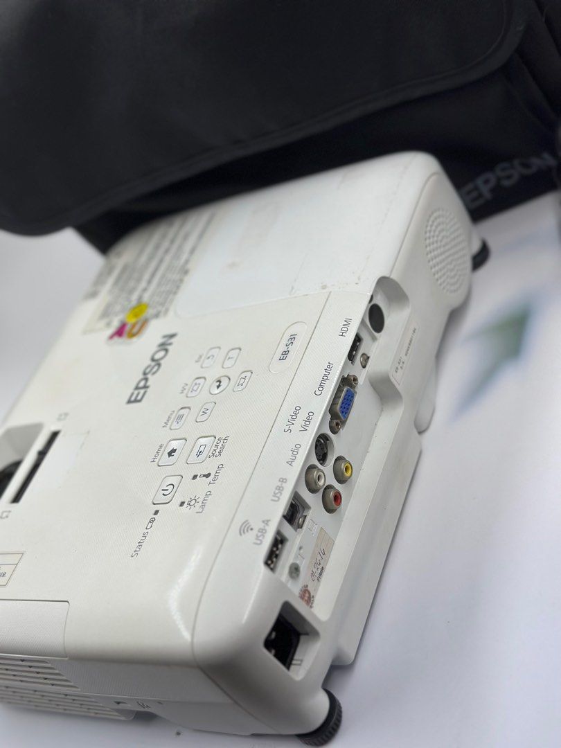 EPSON EB S31 Projector 3300Lumens HDMI Wifi ready, TV & Home Appliances ...