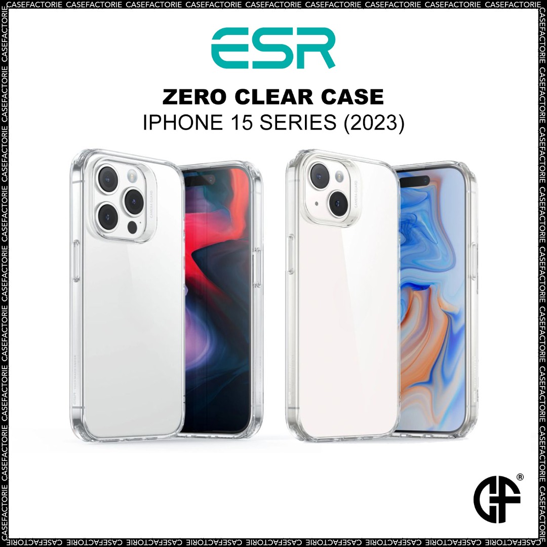 ESR Zero Clear Case for iPhone 15 Series (2023), Mobile Phones ...