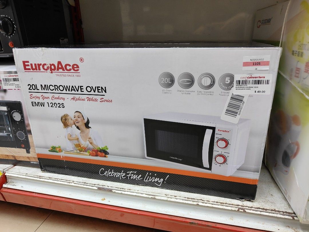 Europace Microwave Oven 20L, TV & Home Appliances, Kitchen Appliances ...