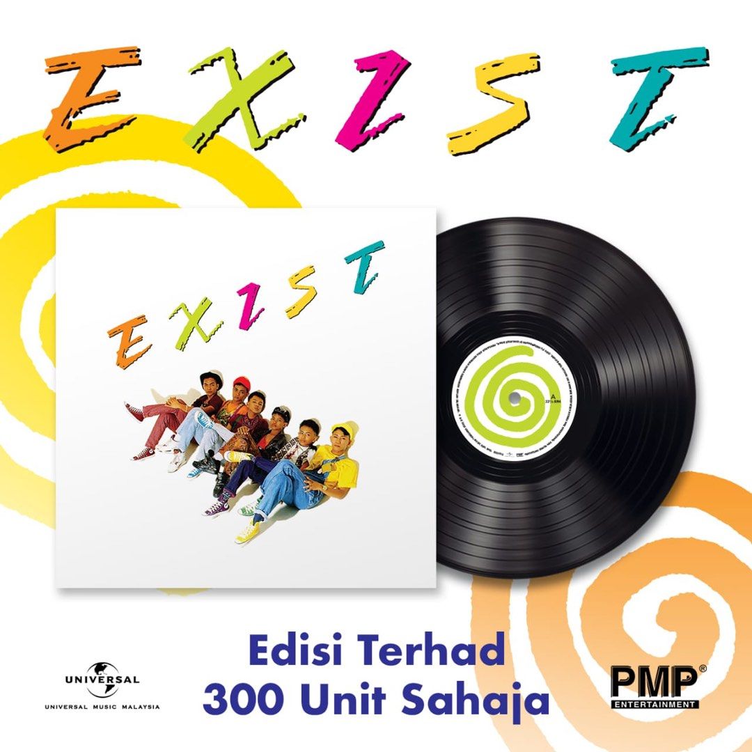 EXIST / EXISTS (MAMAT) - Exist (Untukmu Ibu) - 1st Album 2023 Universal Music LIMITED EDITION LP ...